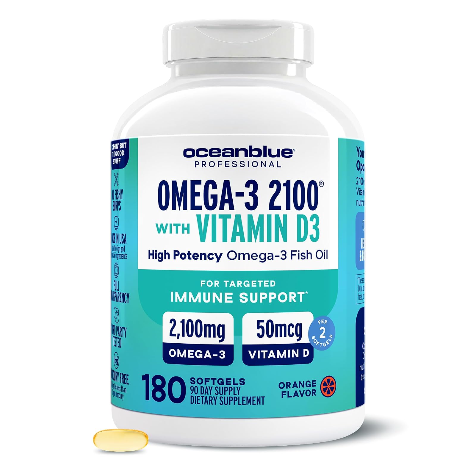 Oceanblue Omega-3 with Vitamin D