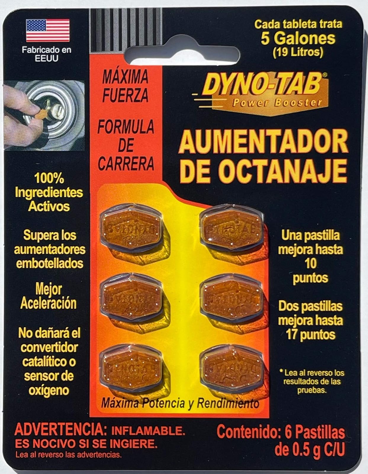 Octane Booster Vitamin C tablets