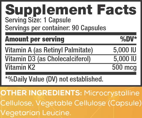 Ocular health benefits of ADK capsules