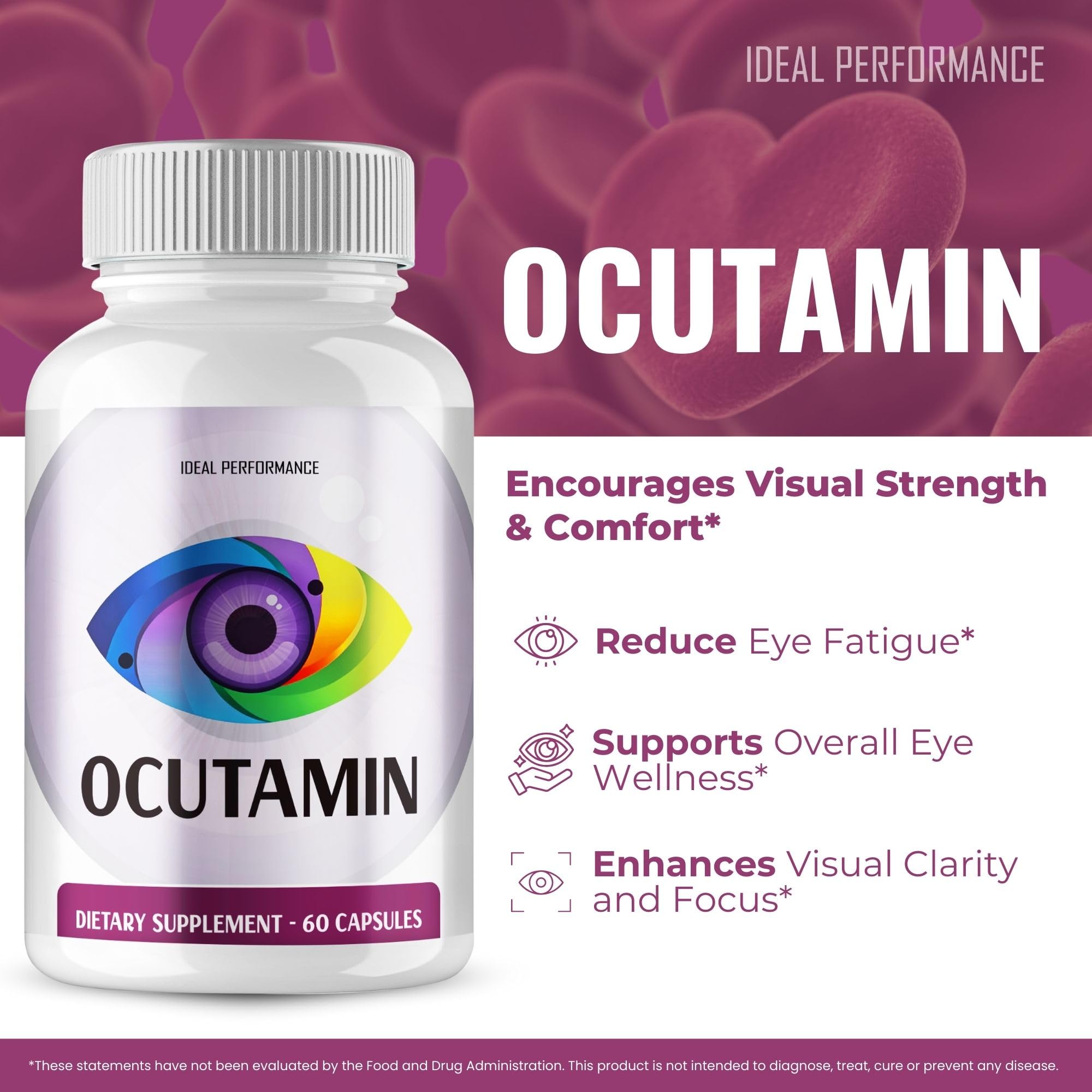 Ocutamin capsules for daily eye support