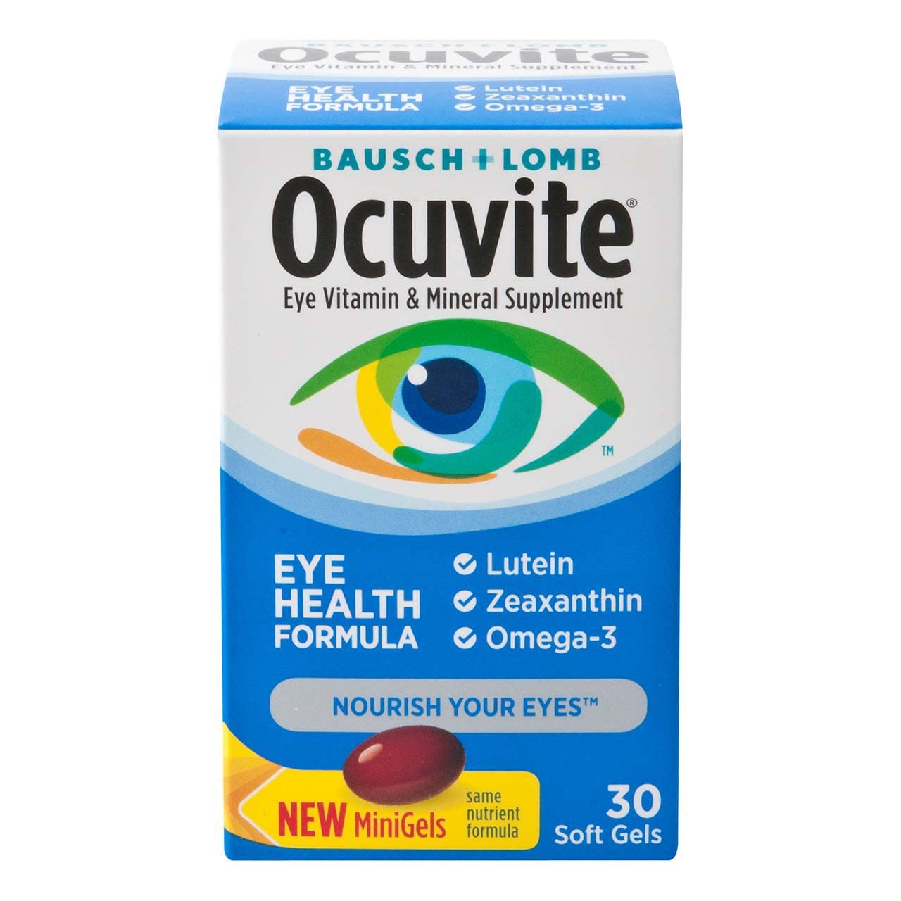 Ocuvite blended vitamin capsules for eyes