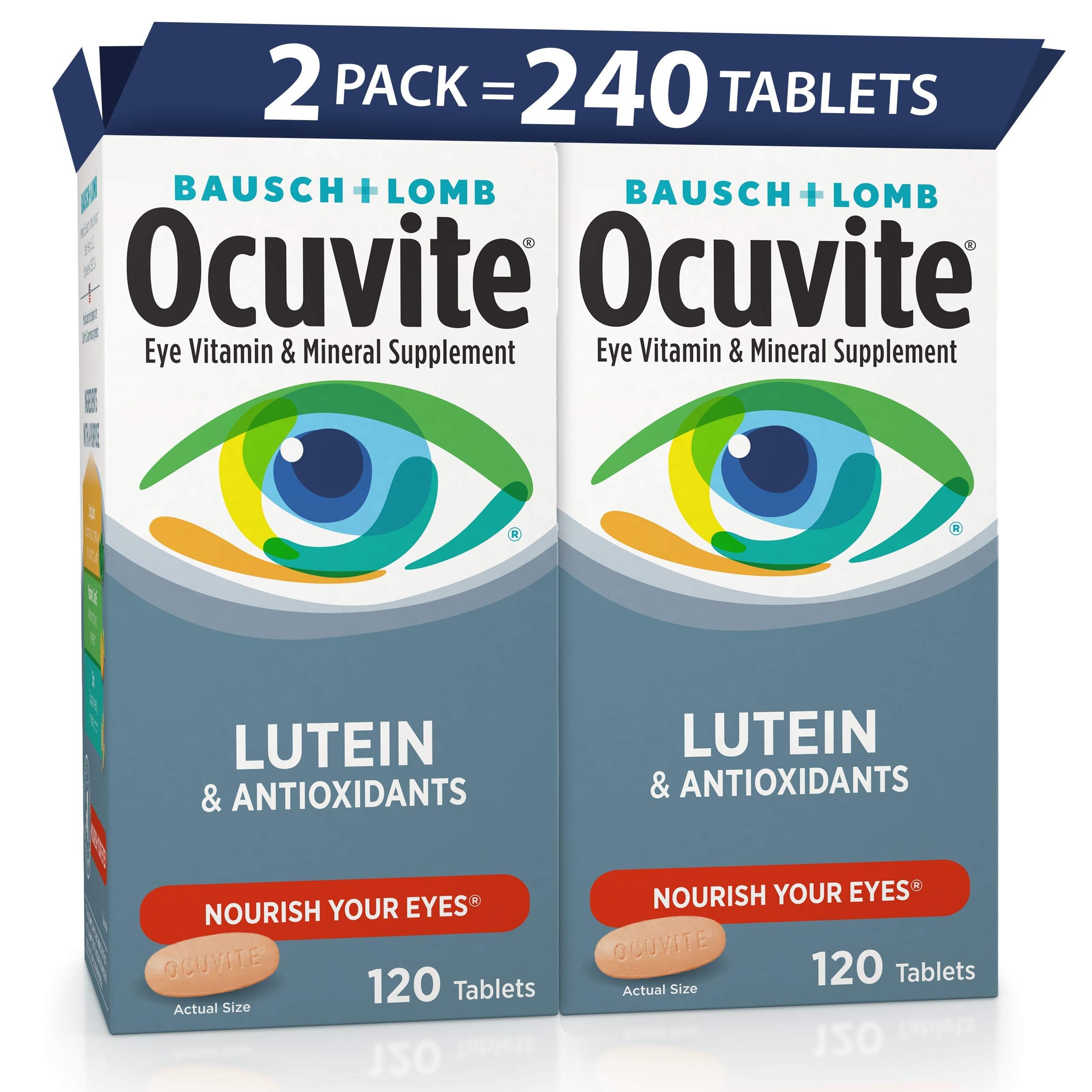 Ocuvite eye vitamins for vision support