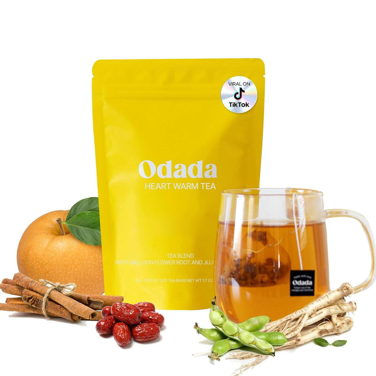 Odada herbal tea Korean pear benefits