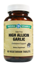 odor-free garlic supplement tablets