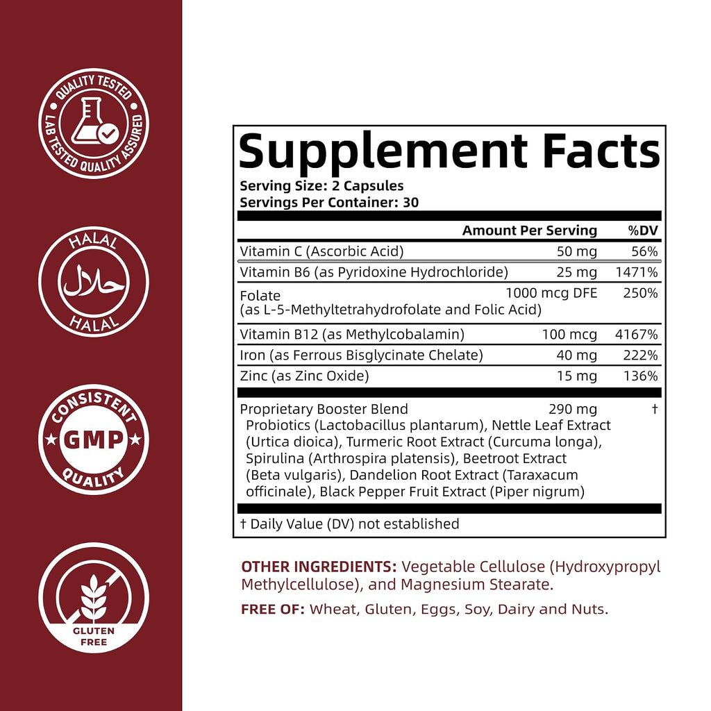 ODORHOOD iron for energy support