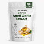 odorless aged garlic extract softgels