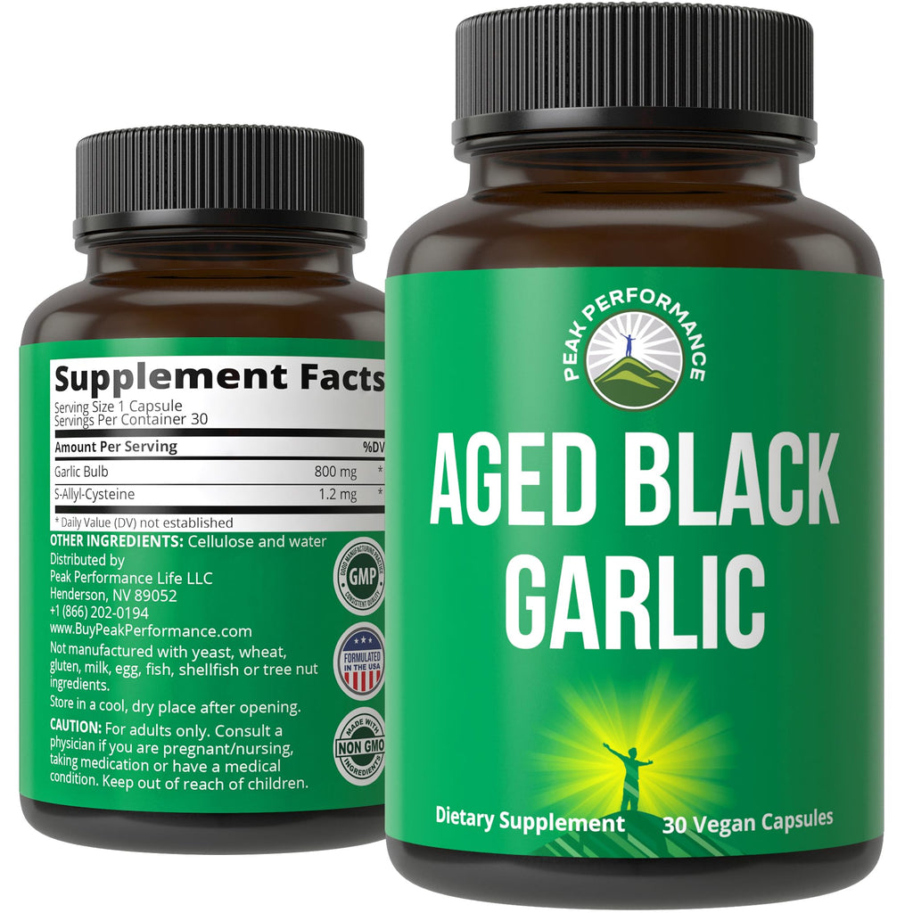 Odorless aged garlic extract supplement