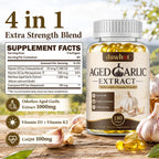 odorless aged garlic softgels benefits