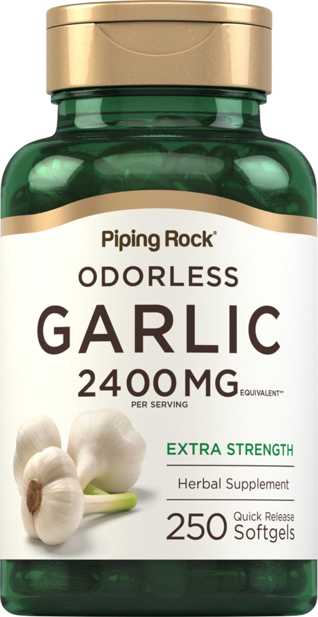 odorless aged garlic supplement