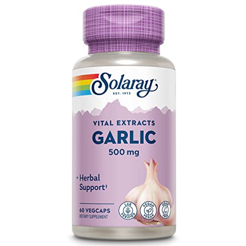 odorless garlic capsules for immune support