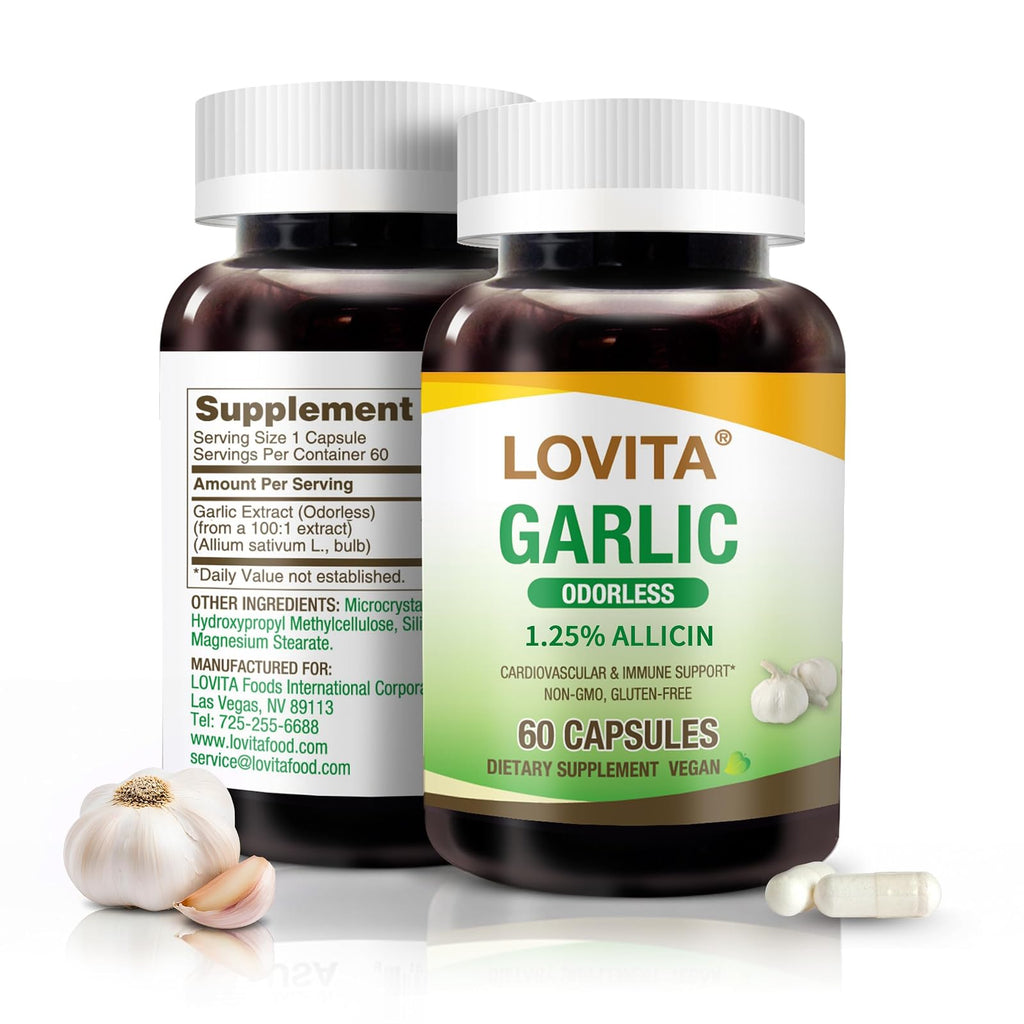 odorless garlic extract capsules