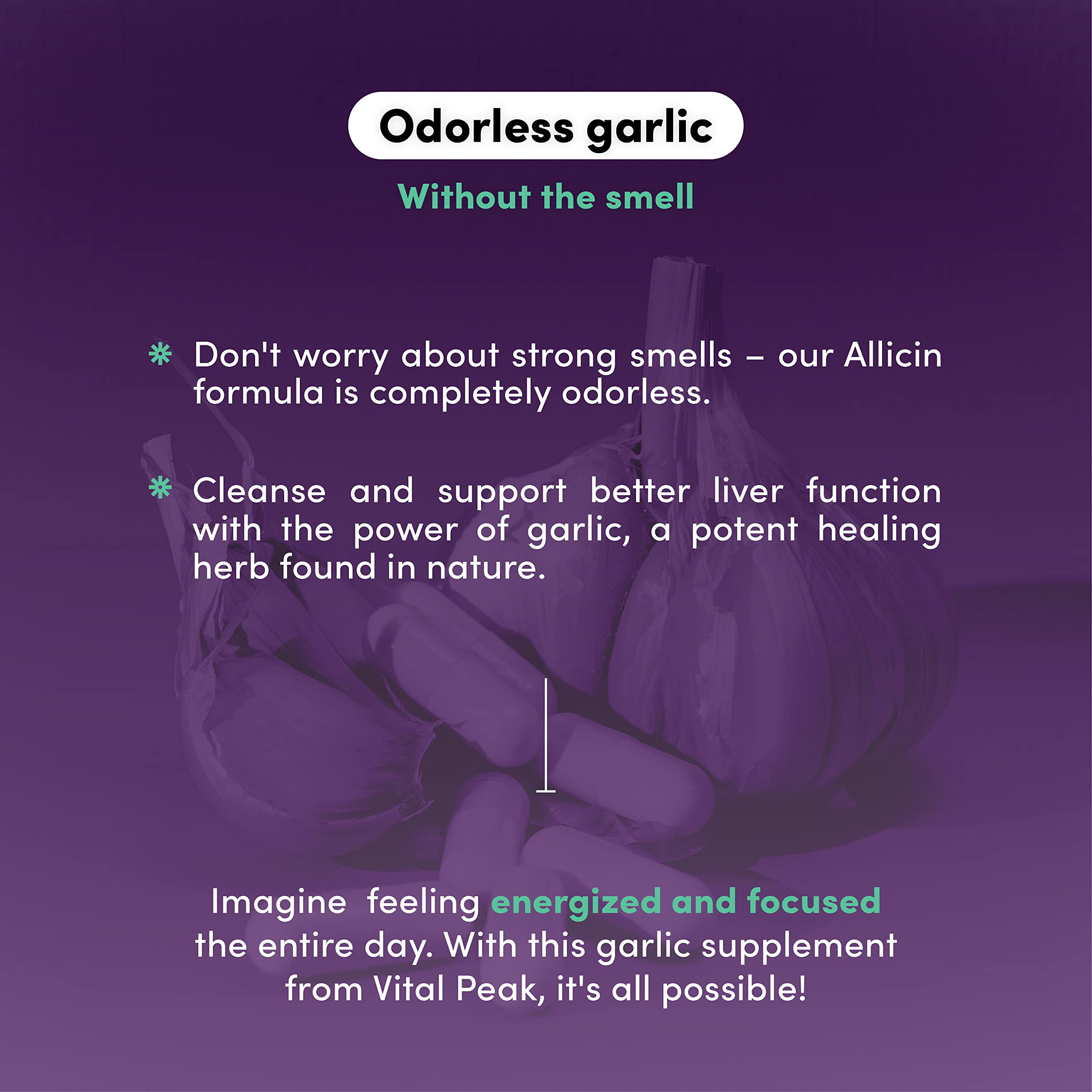 Odorless Garlic Extract for digestive health