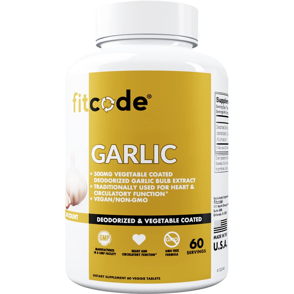 odorless garlic extract for immunity