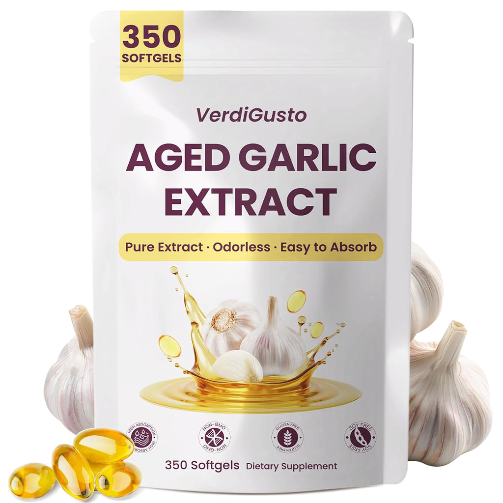 odorless garlic extract softgels