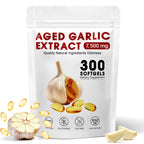Odorless garlic extract softgels