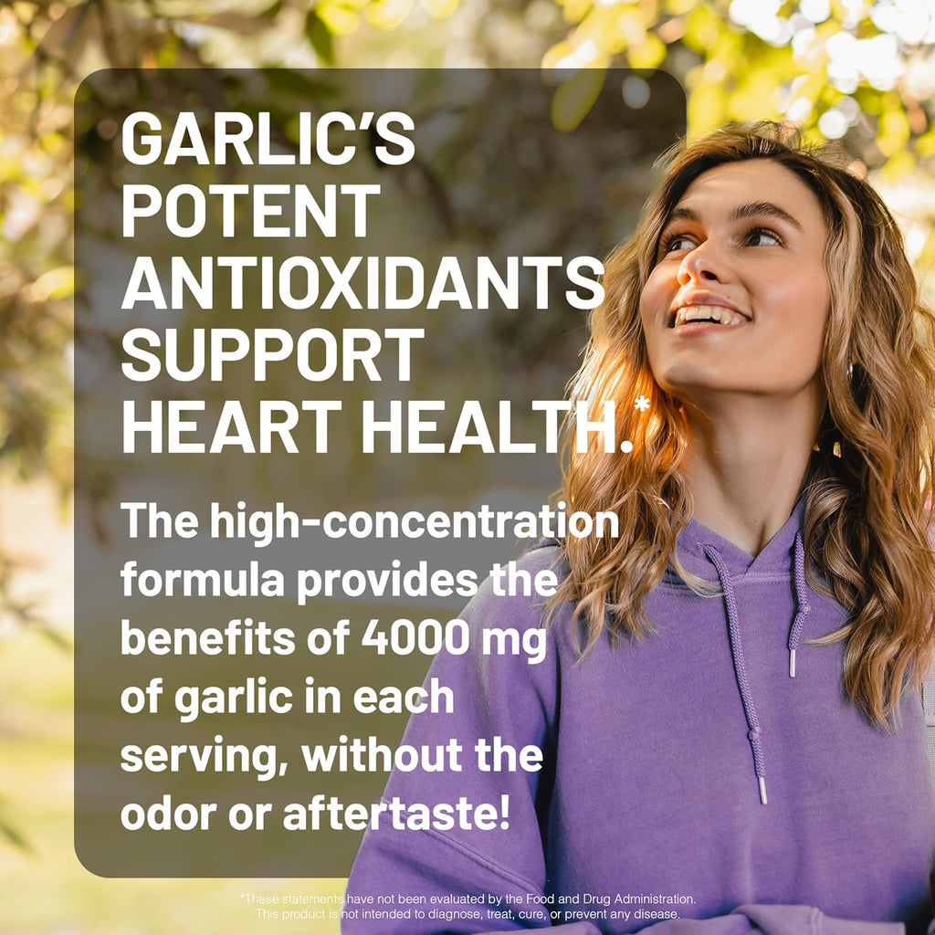 Odorless garlic for digestive comfort