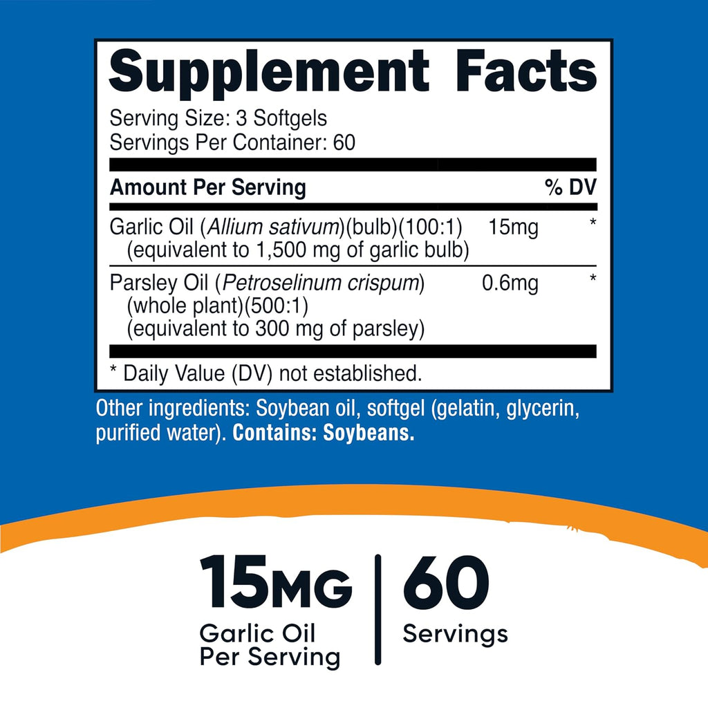 odorless garlic oil benefits