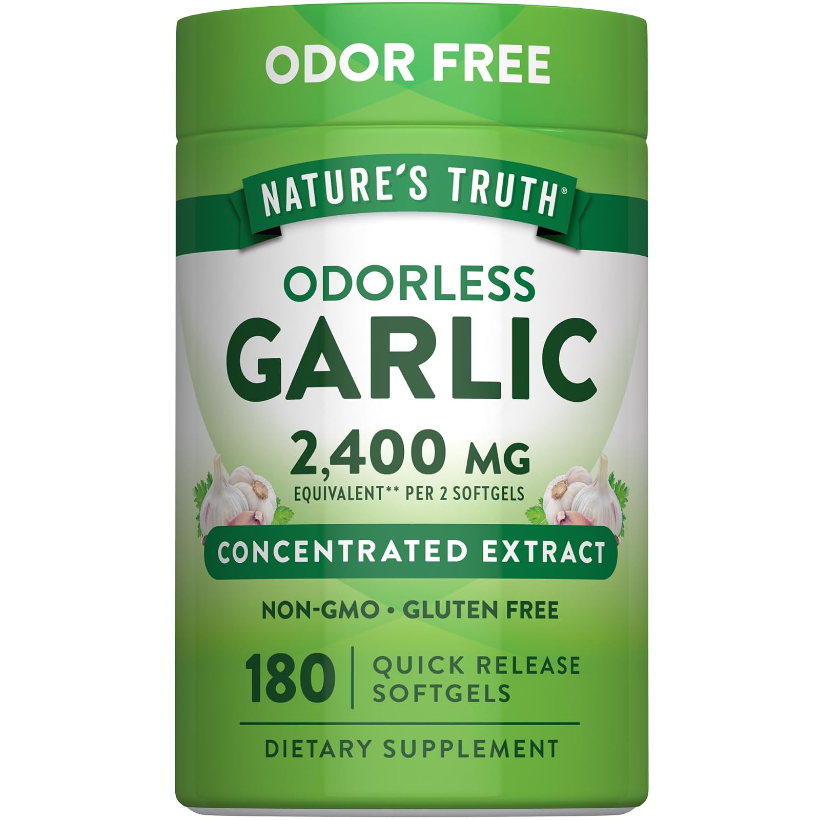 odorless garlic softgels 500 mg
