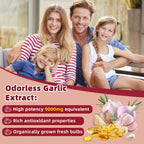 odorless garlic softgels for convenience