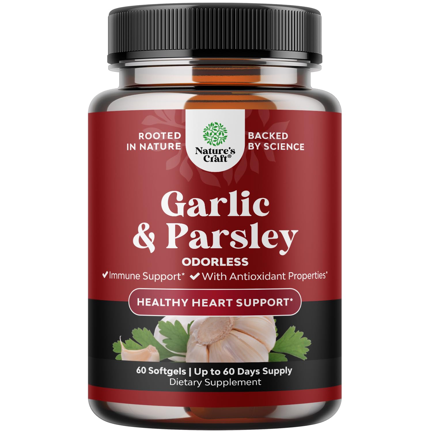 odorless garlic softgels for health
