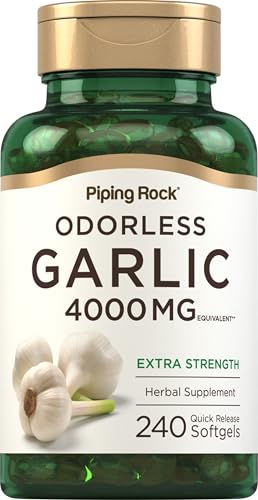 odorless garlic softgels for health
