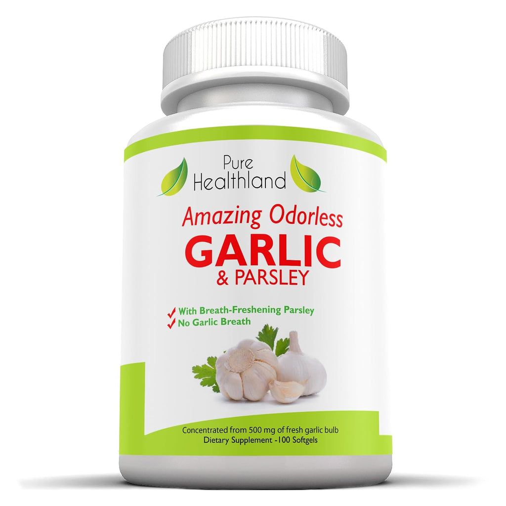 odorless garlic softgels for health