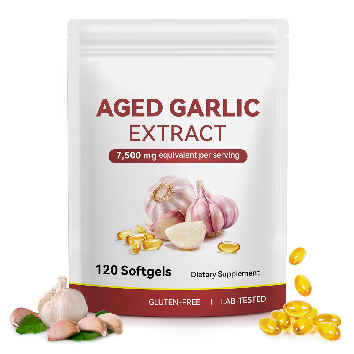 odorless garlic softgels for health