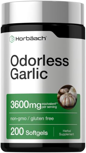 odorless garlic softgels for health