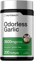 odorless garlic softgels for health
