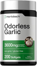 odorless garlic softgels for health