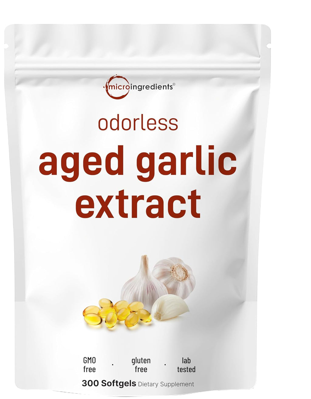 odorless garlic softgels for health