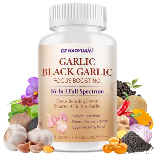 odorless garlic softgels for health