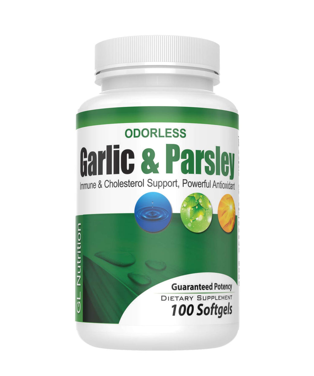 odorless garlic softgels for immunity
