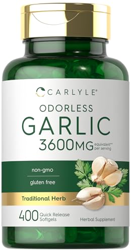 odorless garlic supplement benefits