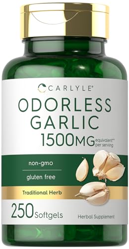 odorless garlic supplement benefits