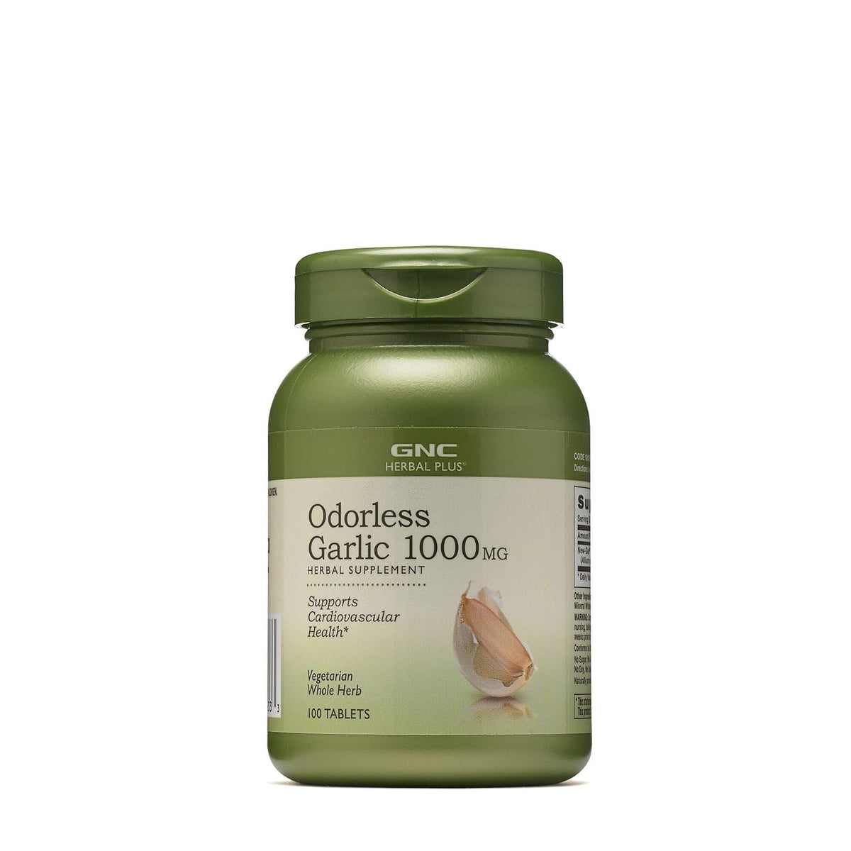odorless garlic supplement for health
