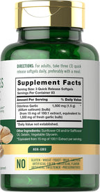 odorless garlic supplement for wellness