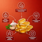 Odorless garlic supplement for wellness