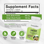 Odorless garlic with ginger supplement