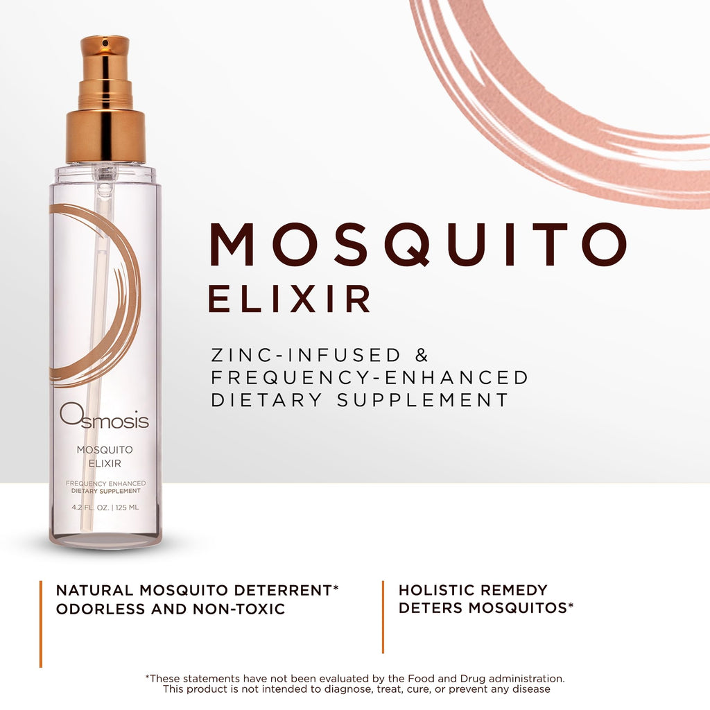 Odorless mosquito deterrent for camping