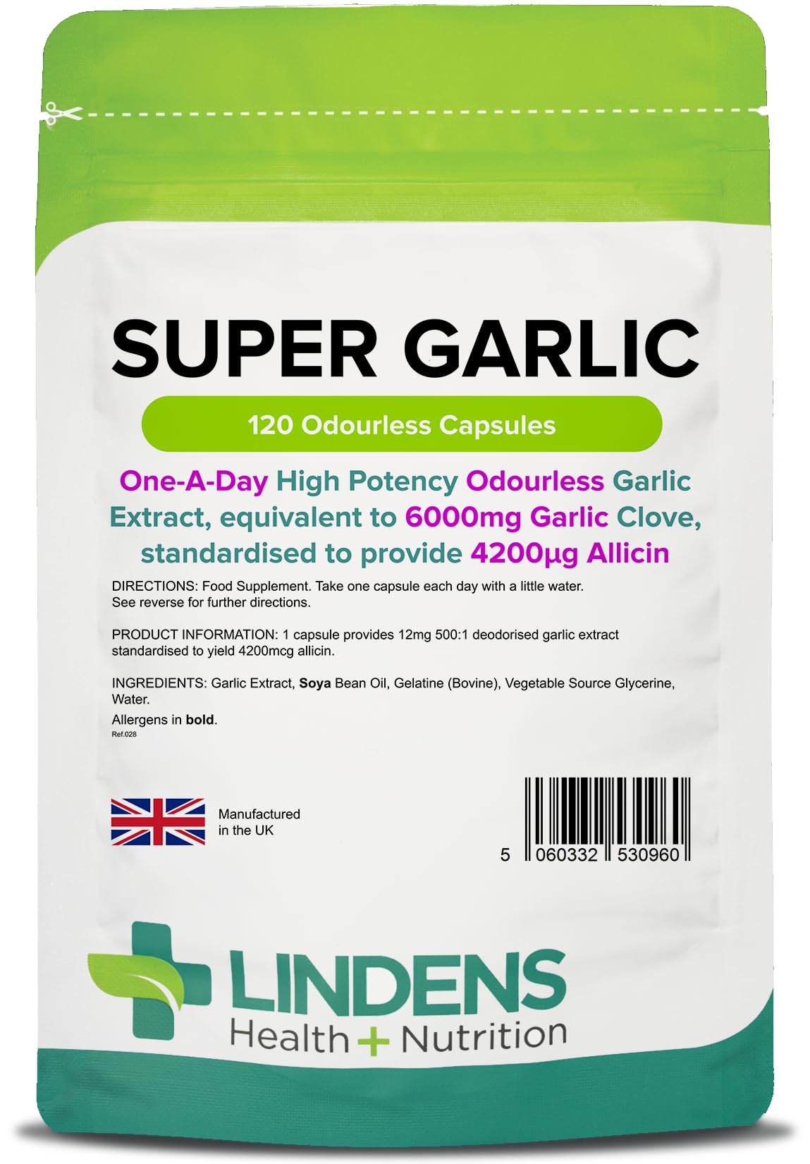 odourless garlic capsules for health