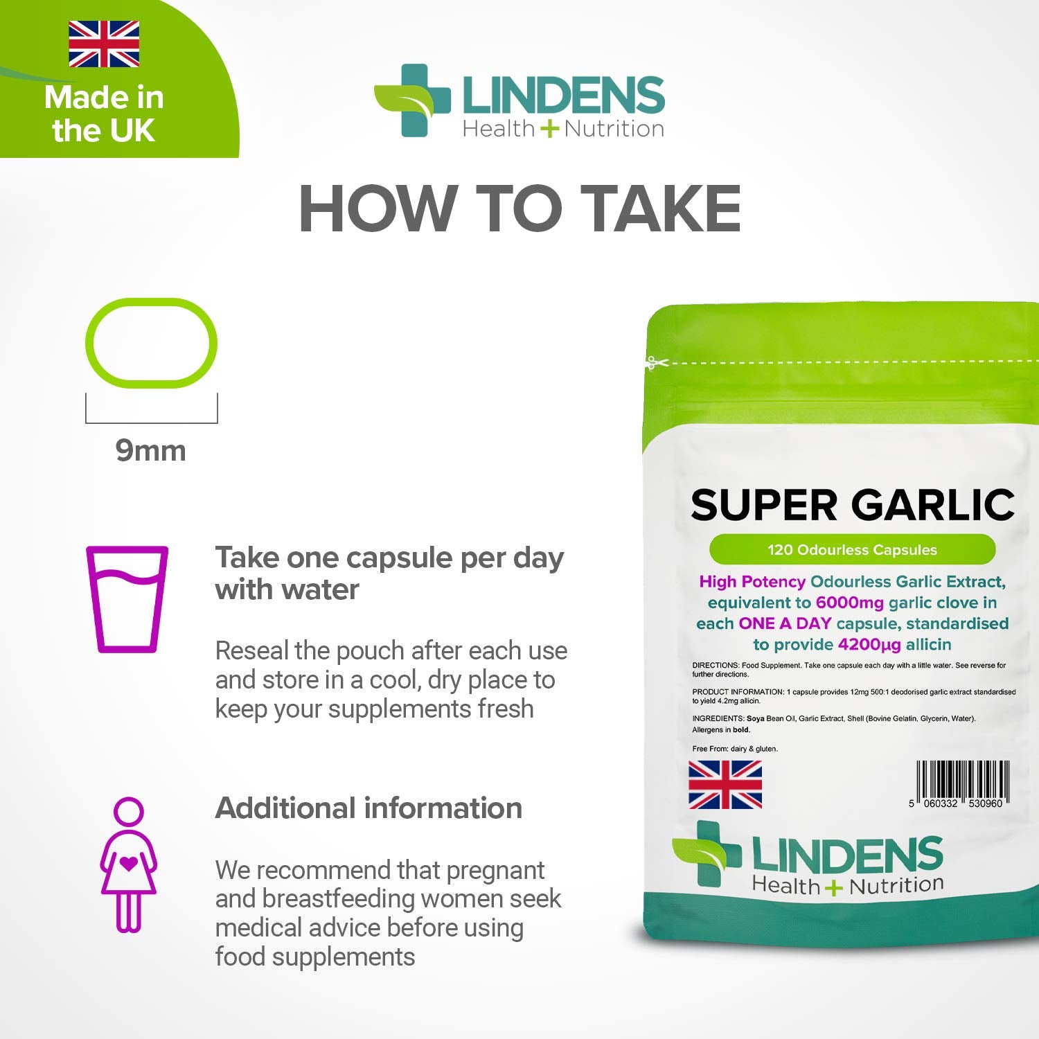 odourless garlic for fresh breath