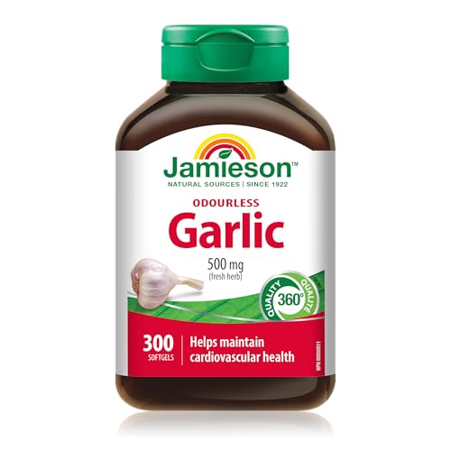 Odourless garlic for immune support