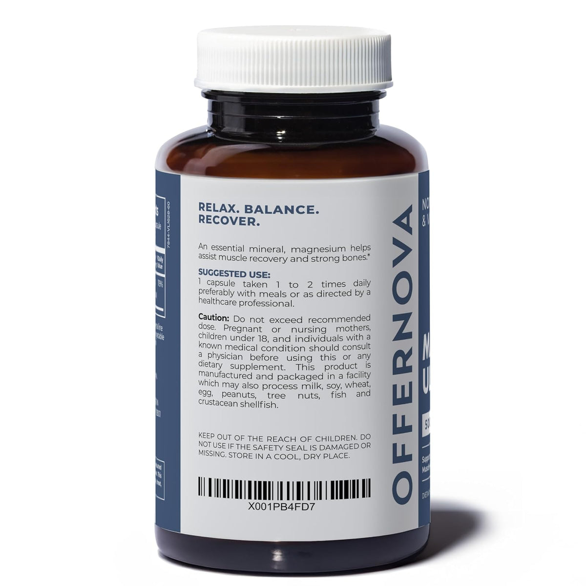 Offernova magnesium capsules for daily health