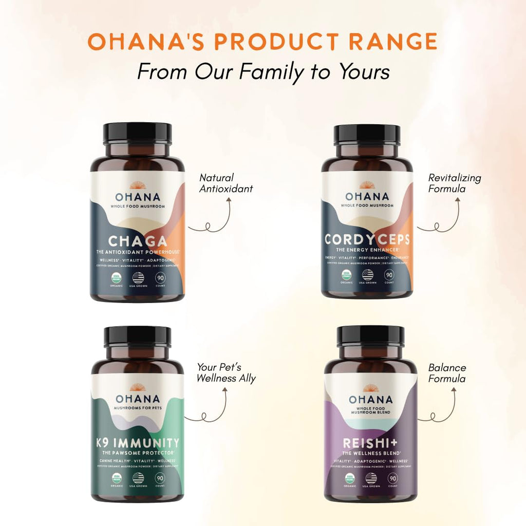 Ohana Cordyceps for stress relief