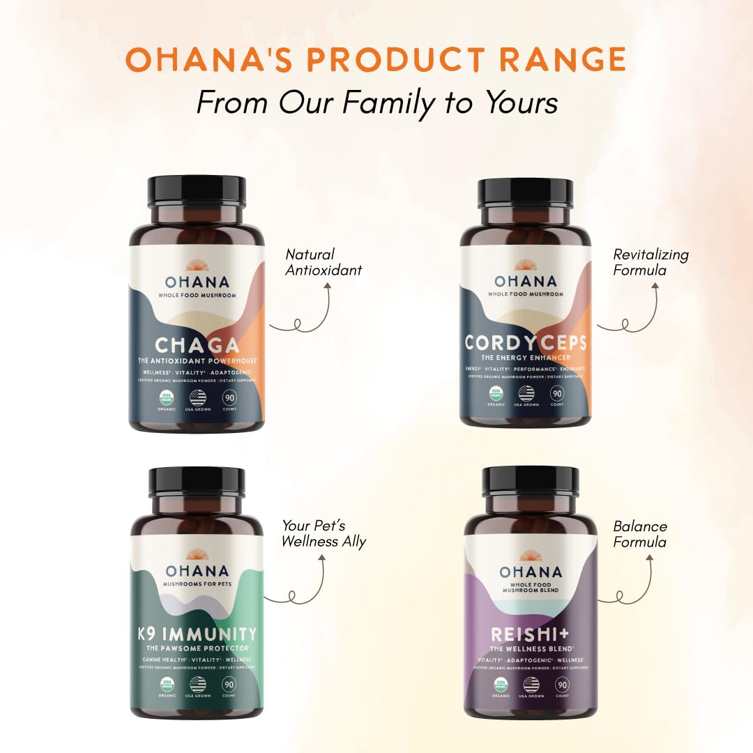 Ohana Cordyceps for stress relief