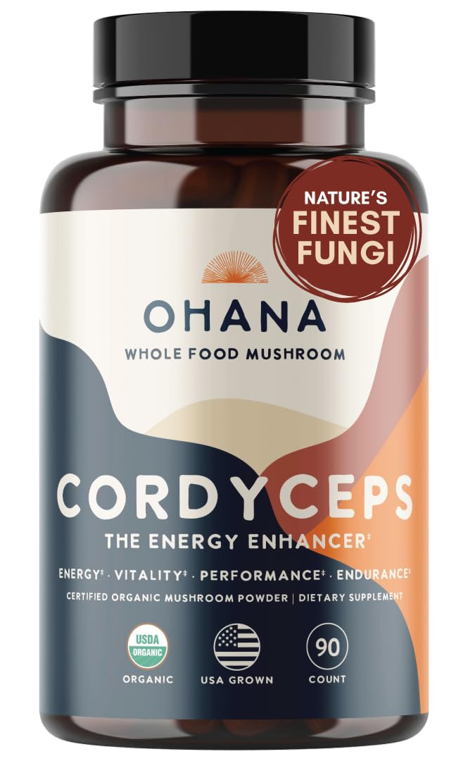 Ohana Cordyceps mushroom health benefits