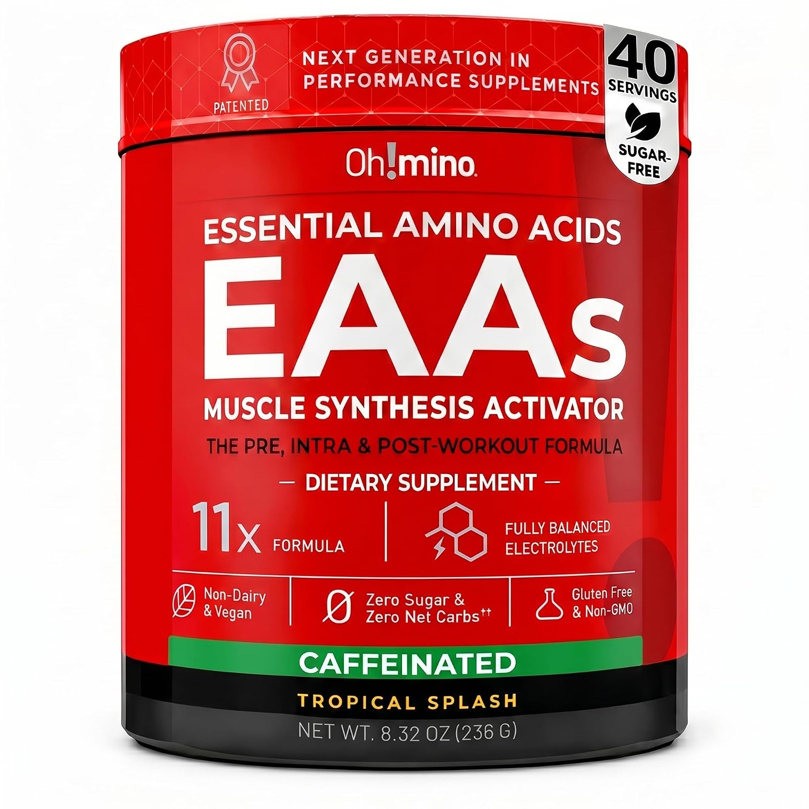 Ohmino BCAA powder for muscle recovery