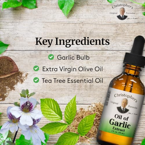 oil of garlic extract for digestive wellness