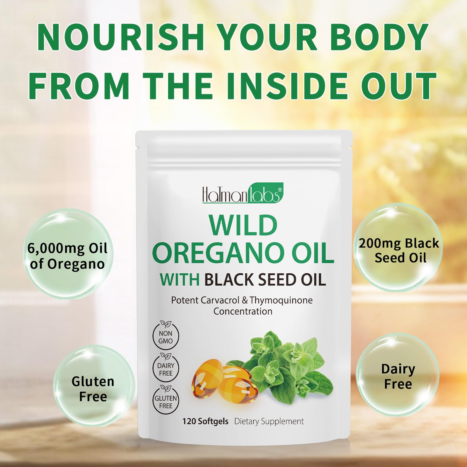 oil of oregano and black seed oil combo
